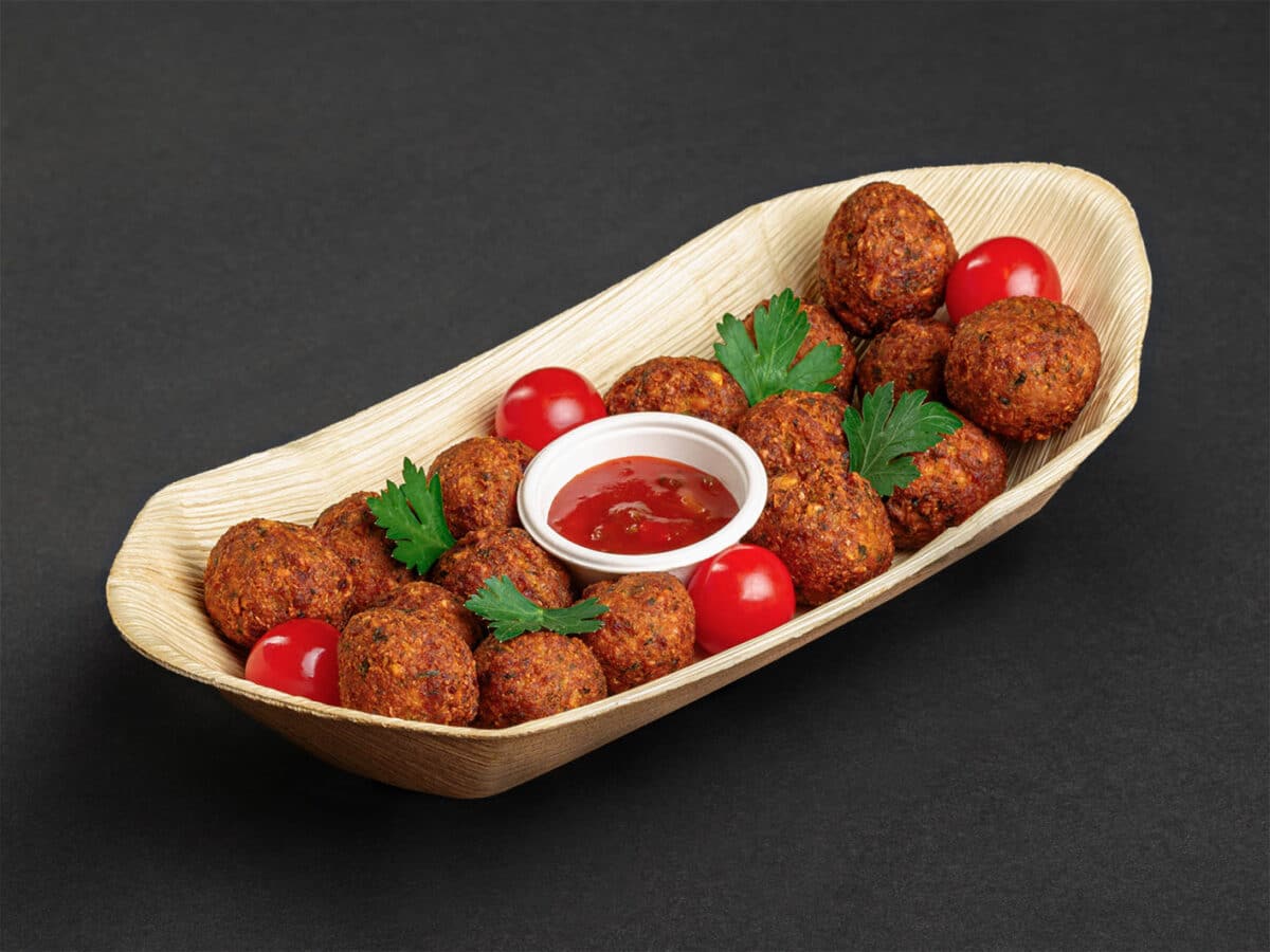 16er Boot Mini Falafel - bärlifood Business Catering